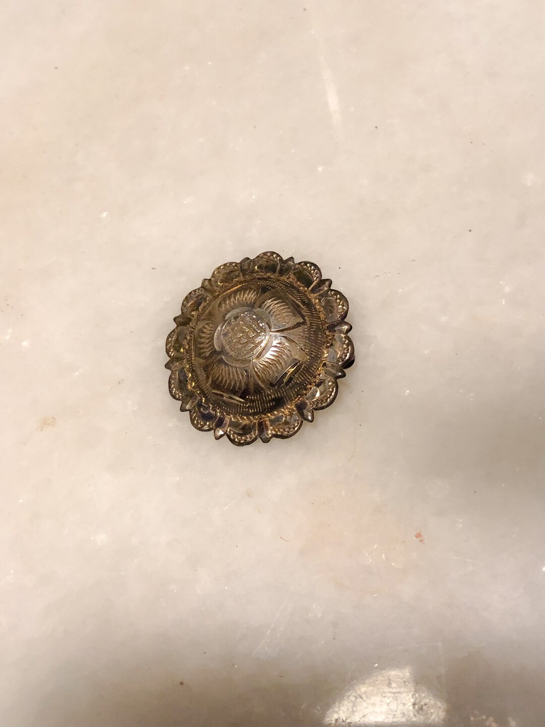 Silver Broach Pin - Etsy
