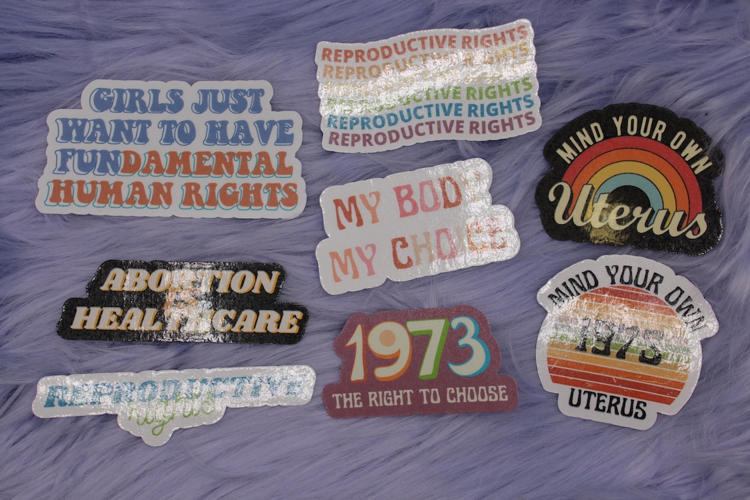 Women's Rights Sticker Pack, Feminist Sticker Pack, Pack of 8 Womens ...