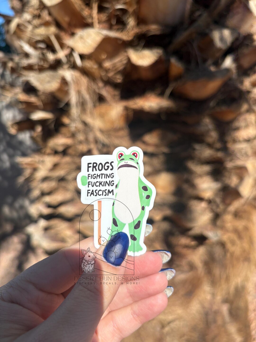 Anti Government Sticker, Funny Sticker, Portland Frog Sticker, Protest ...