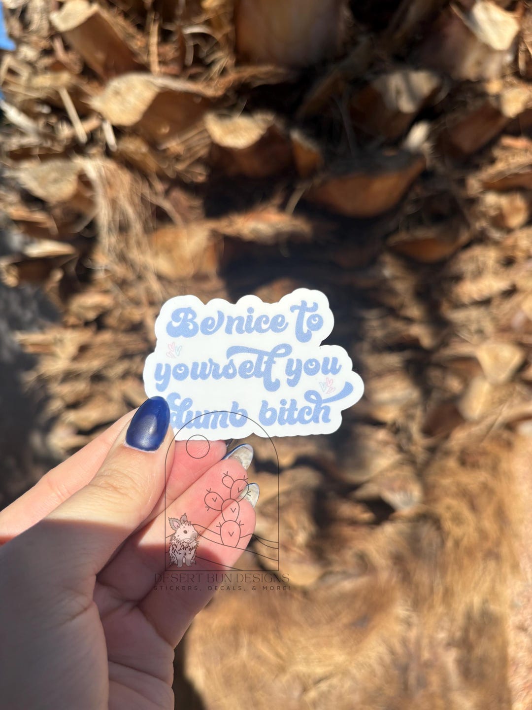 Be Nice to Yourself Sarcastic Sticker, Laptop Decal - Etsy