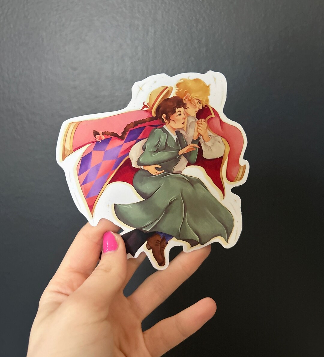 Howl and Sophie Sticker - Etsy