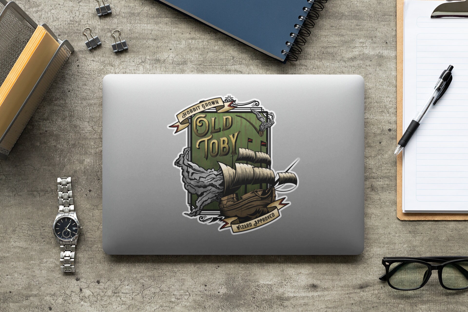 Fantasy Epic Old Toby Pipe Tobacco Design Wizard Inspired - Etsy