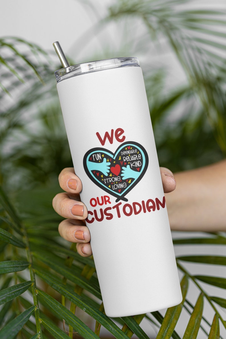 We Love Our Custodian Janitor and Custodian Appreciation Design ...