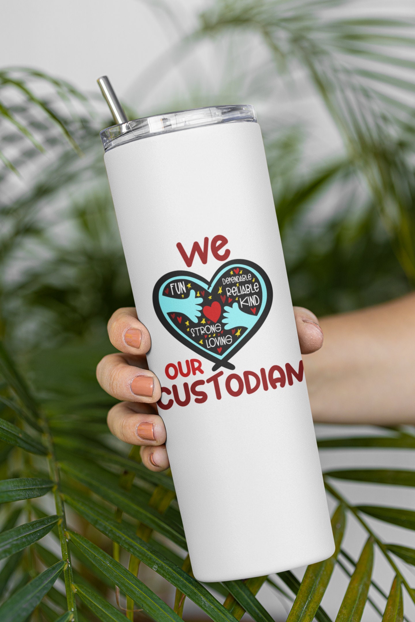 We Love Our Custodian SVG, Janitor and Custodian Appreciation ...