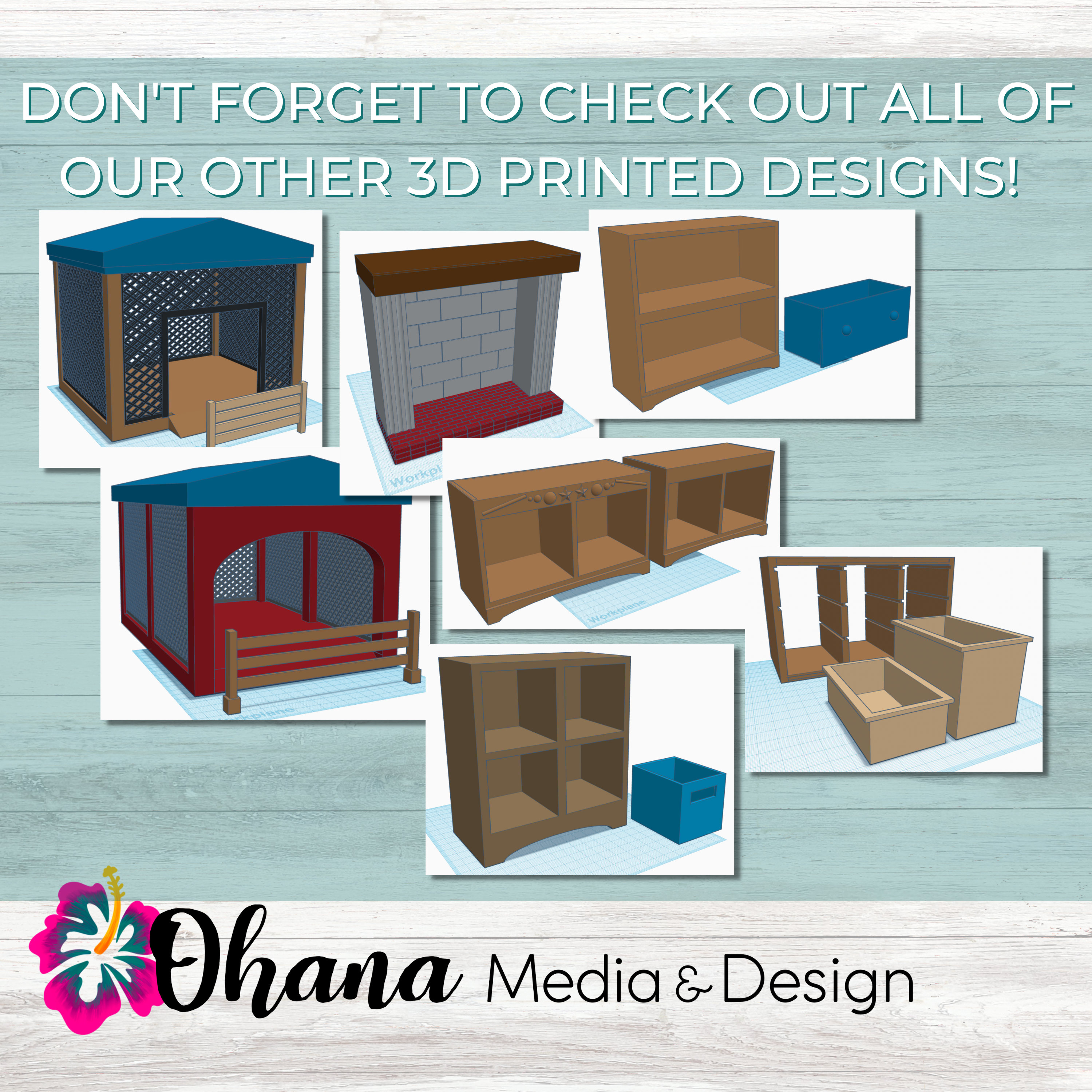 3D Printed Organization | Desk Organizer and Memory Card Holder | 3D ...