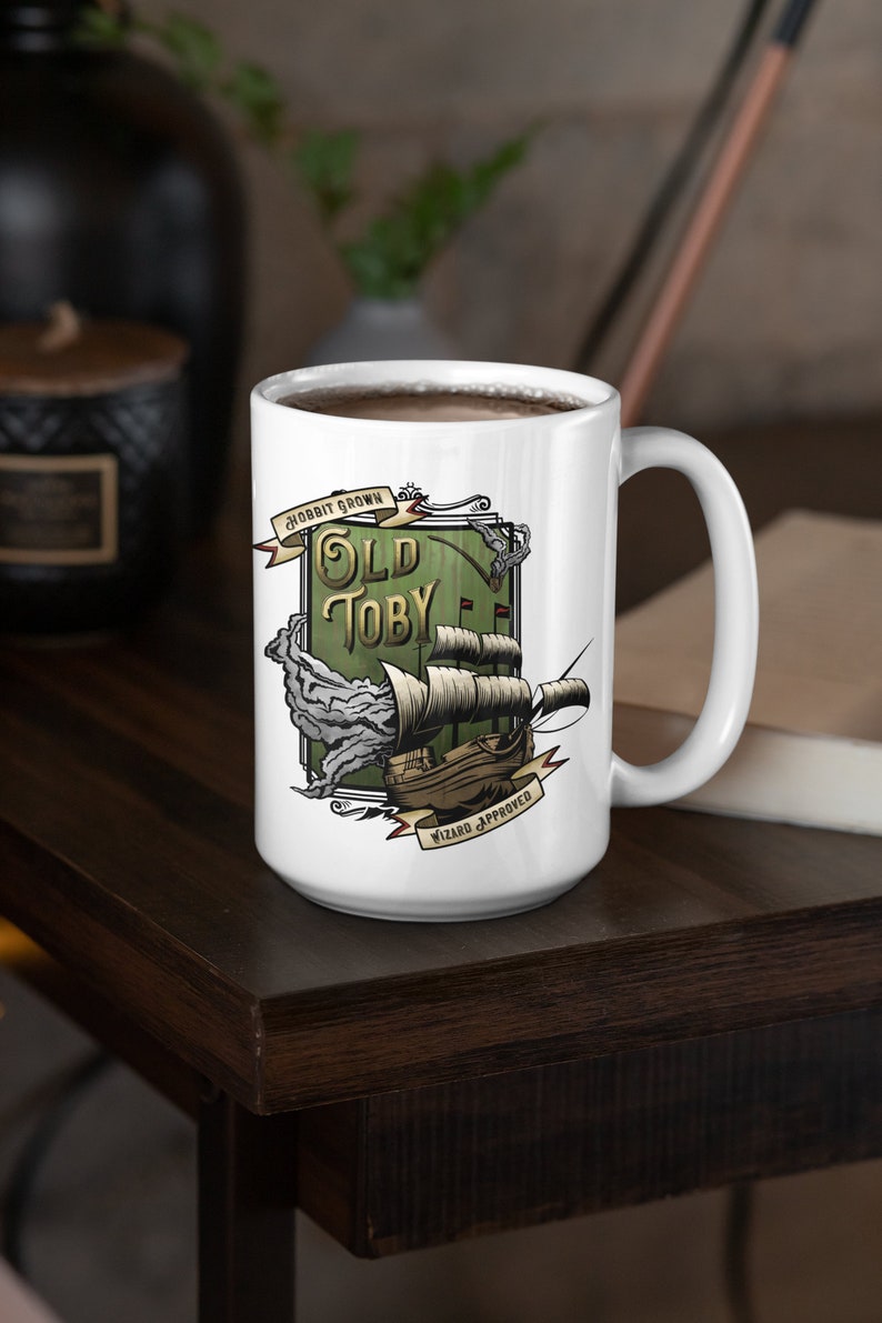 Fantasy Epic Old Toby Pipe Tobacco Design Wizard Inspired - Etsy