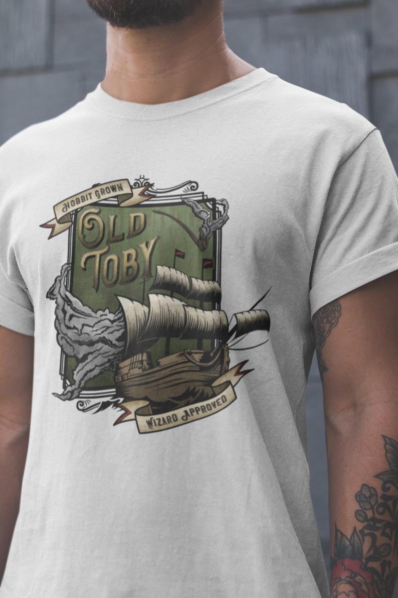 Fantasy Epic Old Toby Pipe Tobacco Design Wizard Inspired Fantasy Wall ...