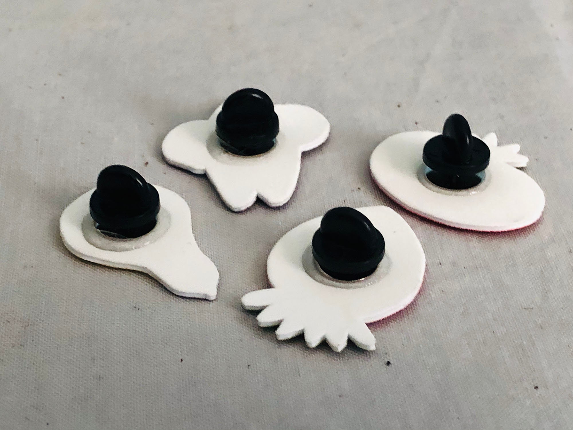 Pin Pals - Handmade Illustrated Plastic Pin Brooch - Etsy