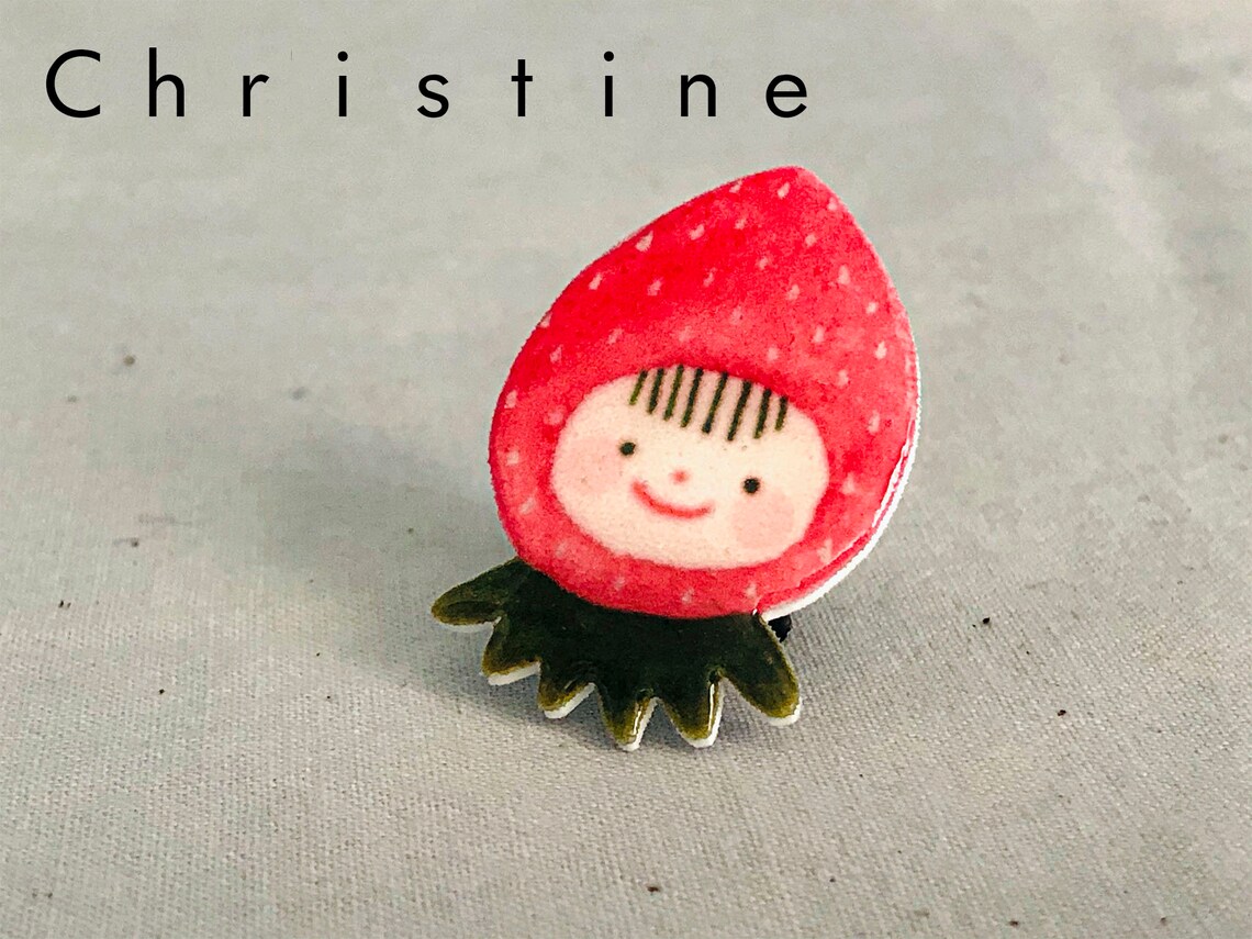 Pin Pals - Handmade Illustrated Plastic Pin Brooch - Etsy