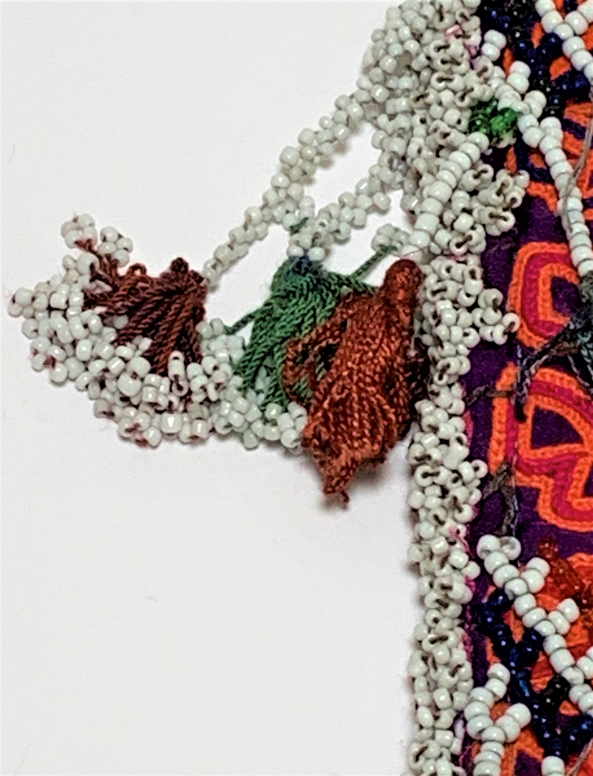 Vintage Afghan Kuchi Netted Beadwork Pashtun Embroidered - Etsy