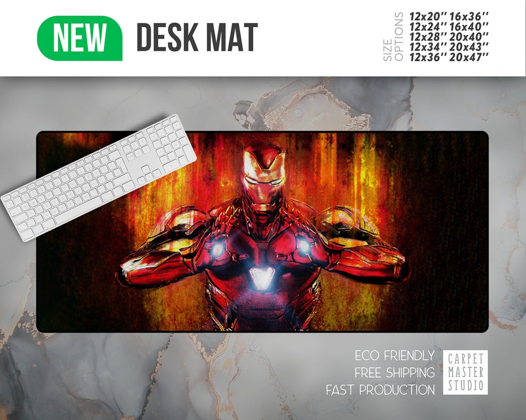 Comic Large Desk Mat Action Comic HD Desk Pad Coloroful - Etsy