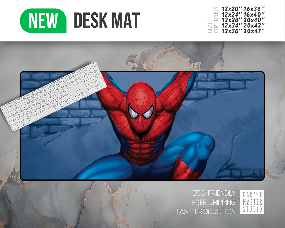Comic Large Desk Mat Action Comic HD Desk Pad Coloroful - Etsy