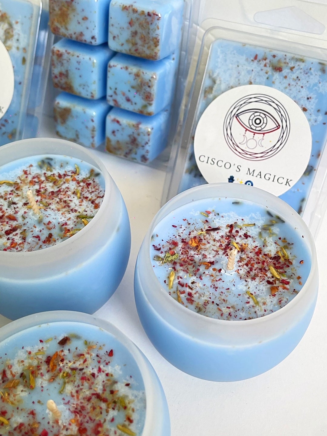 Heart's Ease | Magick Candle | Anti-anxiety, Calmness, Stress Relief | Ritual, Intention ...