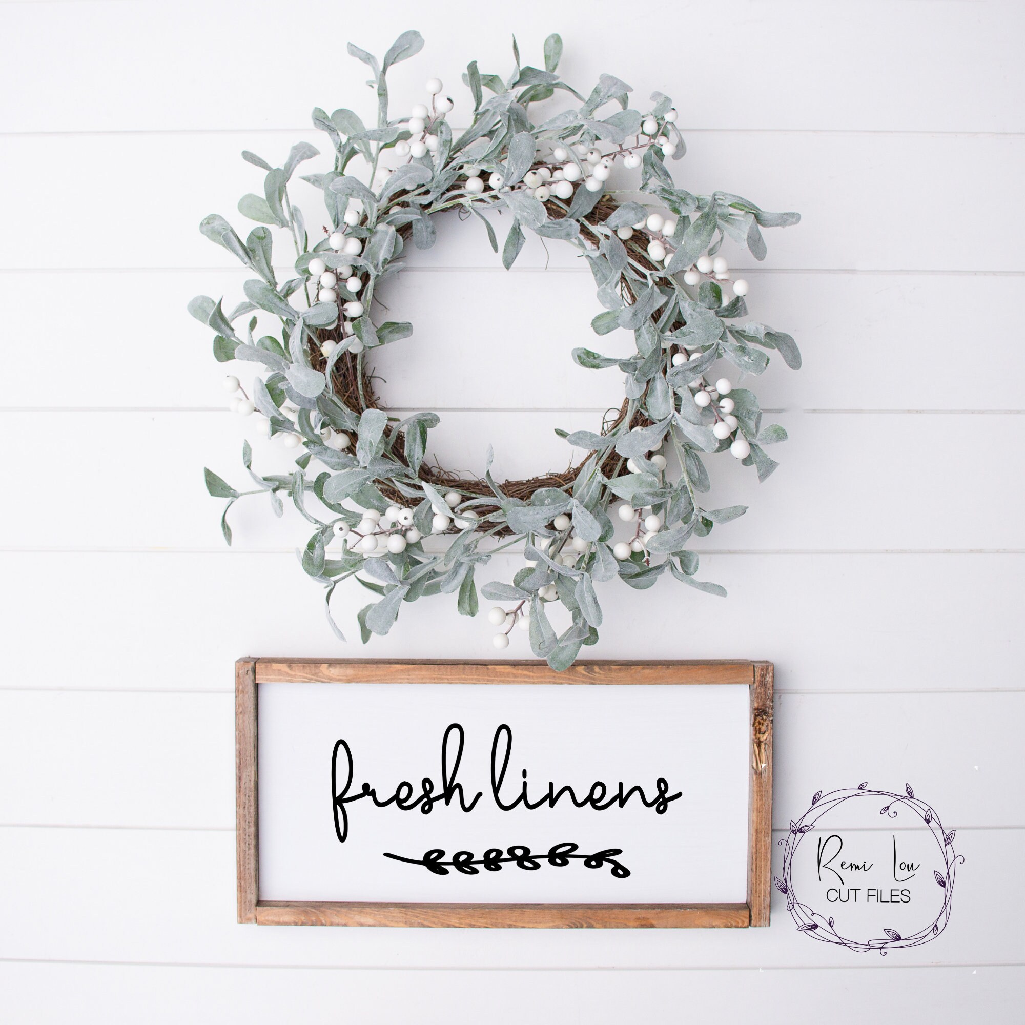 Fresh Linens Laundry Room Sign SVG Laundry SVG Farmhouse - Etsy Canada