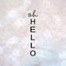 Oh Hello Sign Svg, Welcome Sign Svg, Front Porch Decor, Hello Door Sign ...