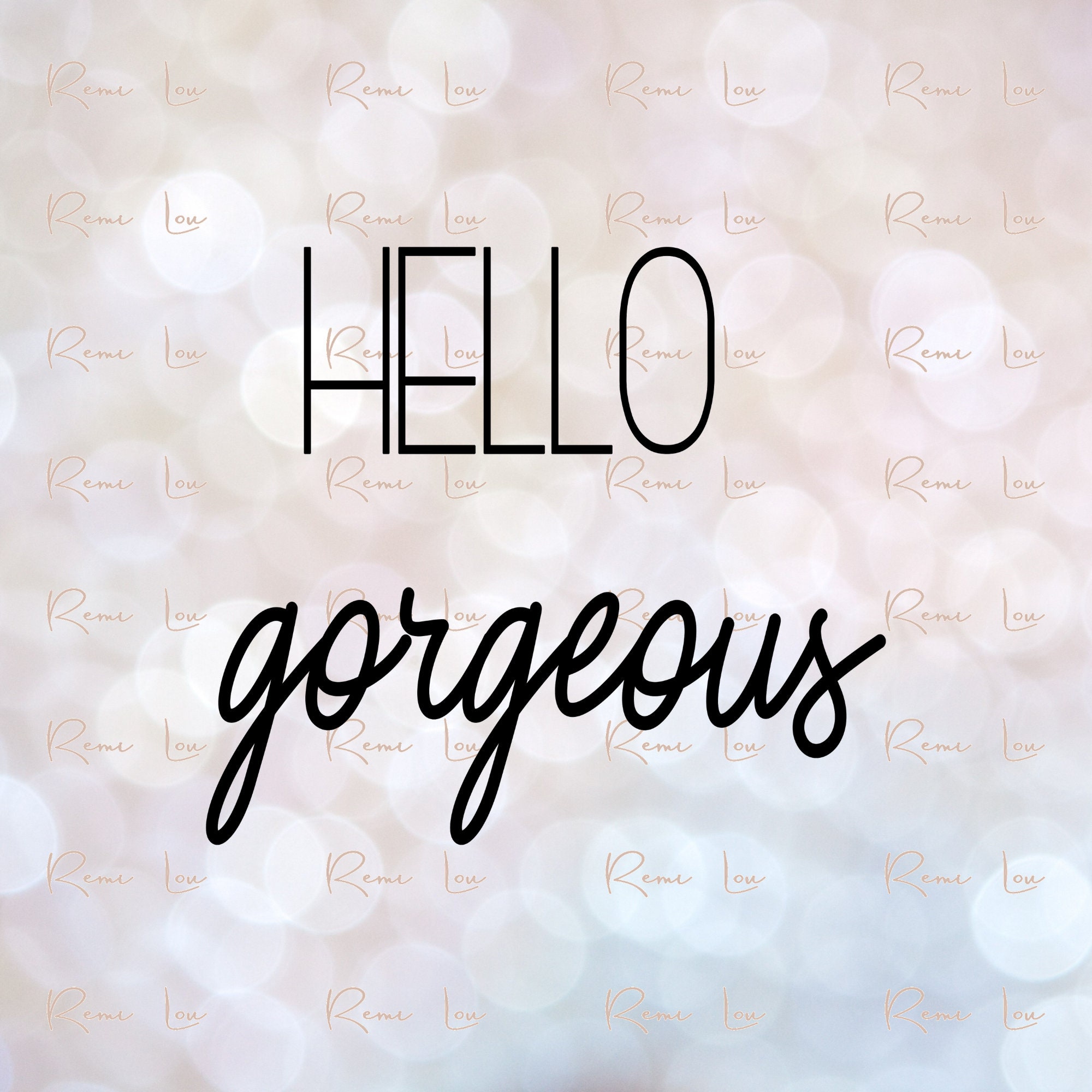 Hello Gorgeous Hey There Handsome Mr and Mrs Sign SVG, Farmhouse Sign ...