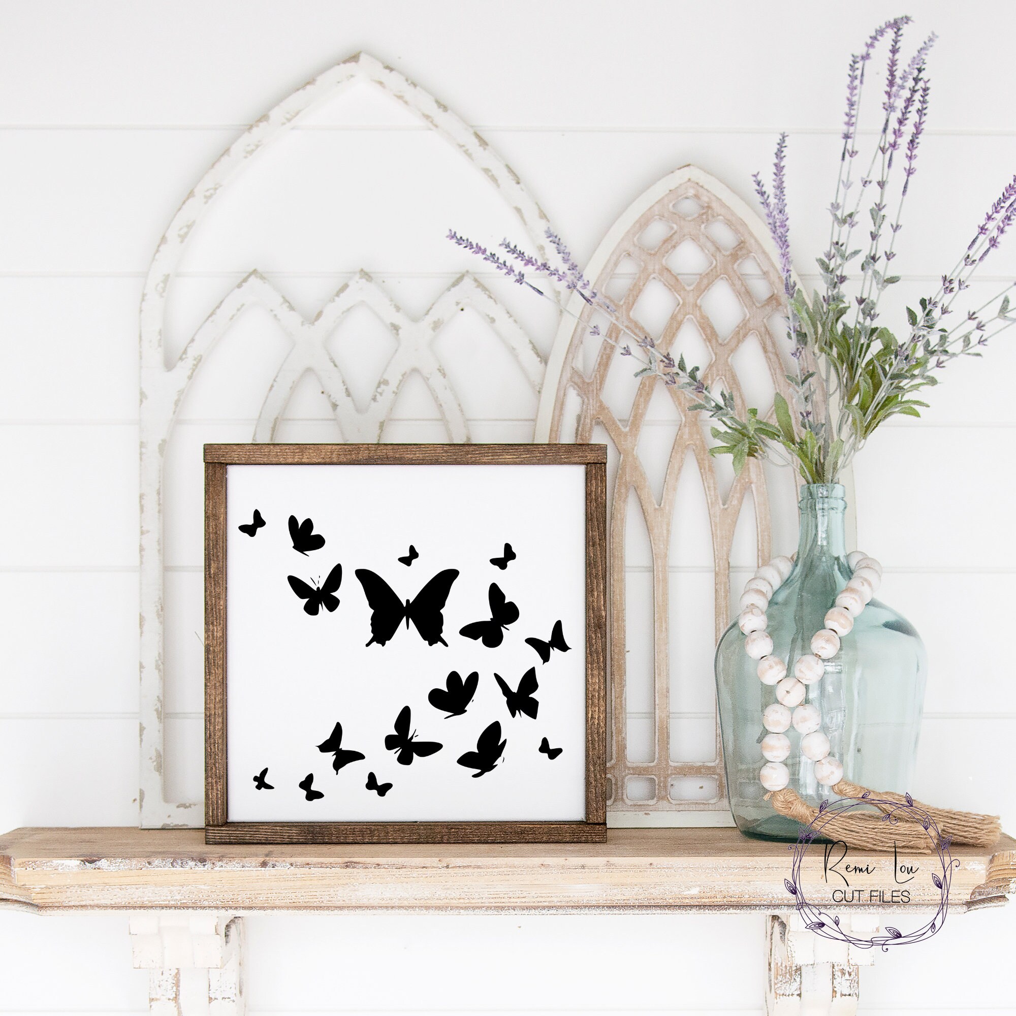 Butterfly SVG, Spring Layering Sign Svg, Butterflies Farmhouse Sign Svg ...