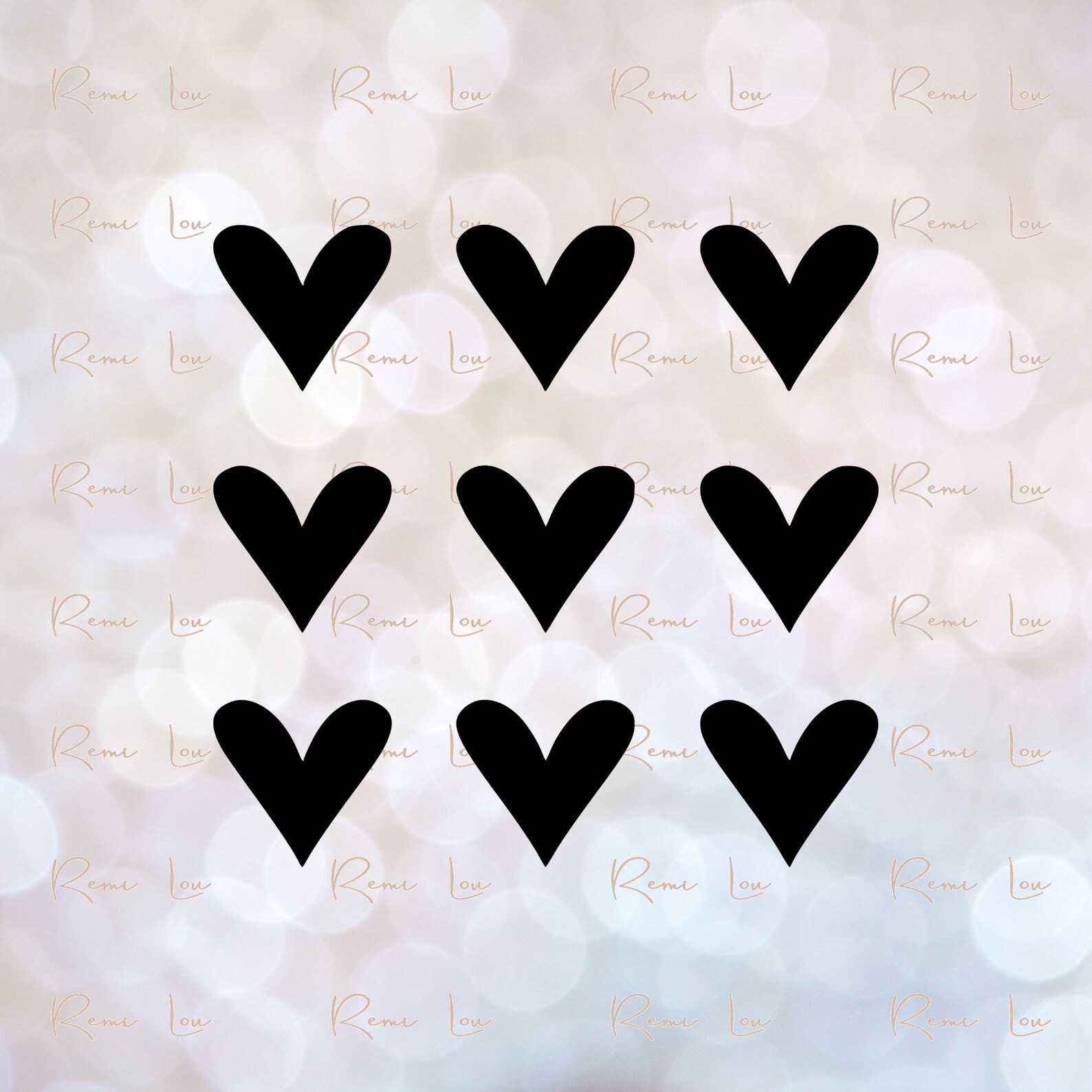 Heart Pattern SVG Valentines Day SVG Valentine Heart Svg - Etsy