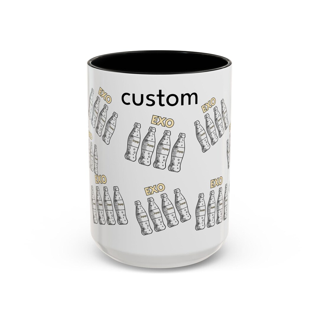 Custom EXO Themed Coffee Mug, Perfect for Fans, Gifting for Holidays ...