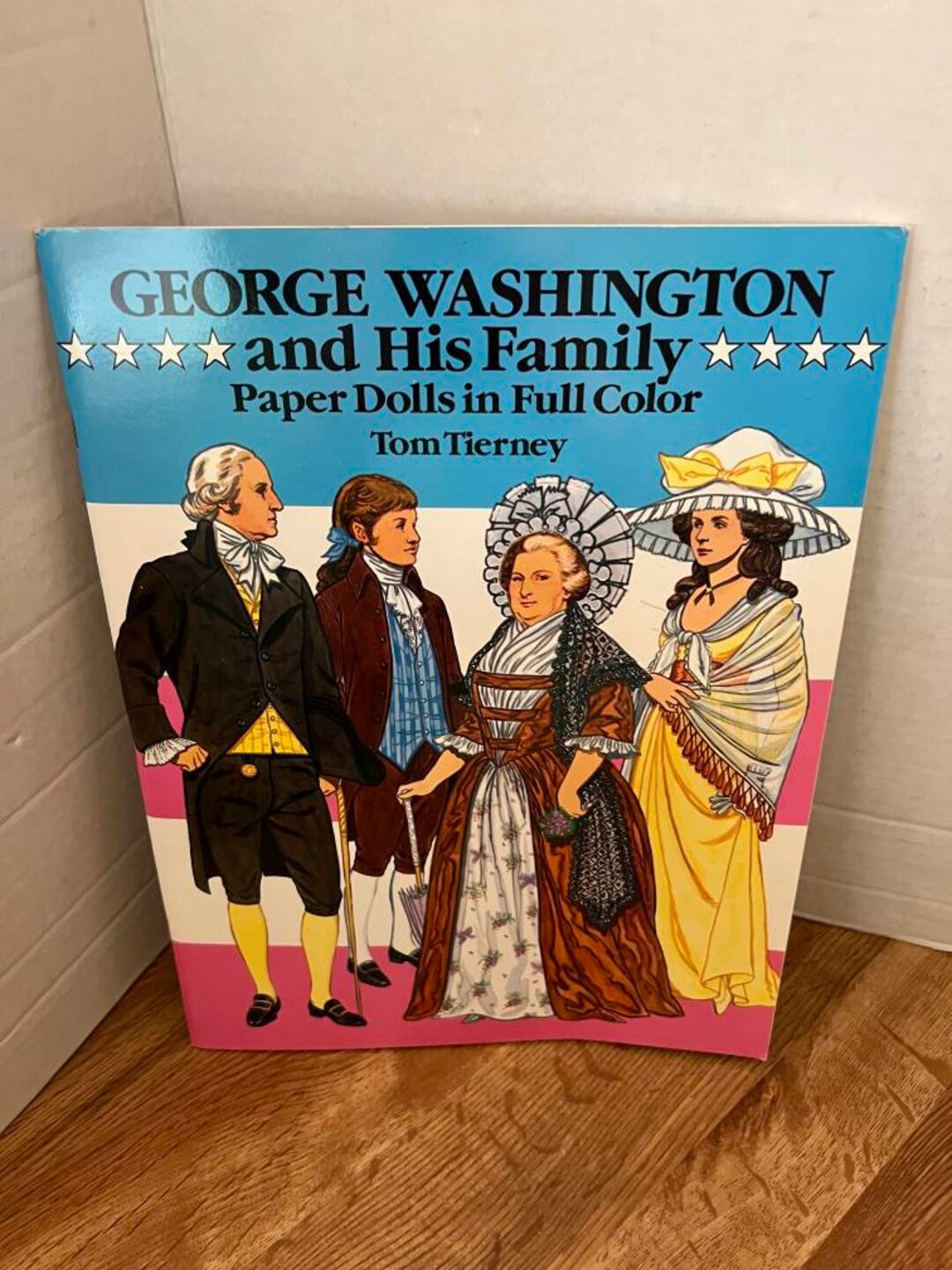 1989 George Washington and His Family Paper Dolls in Full Color - Etsy