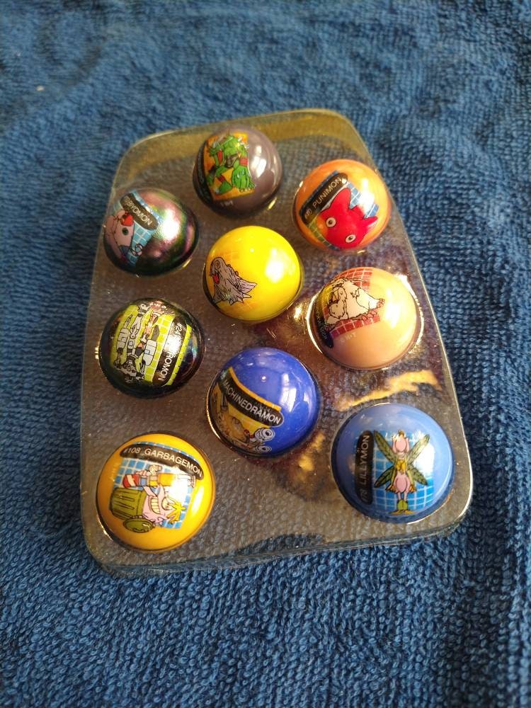 Digimon Digital Monsters Marbles - Etsy