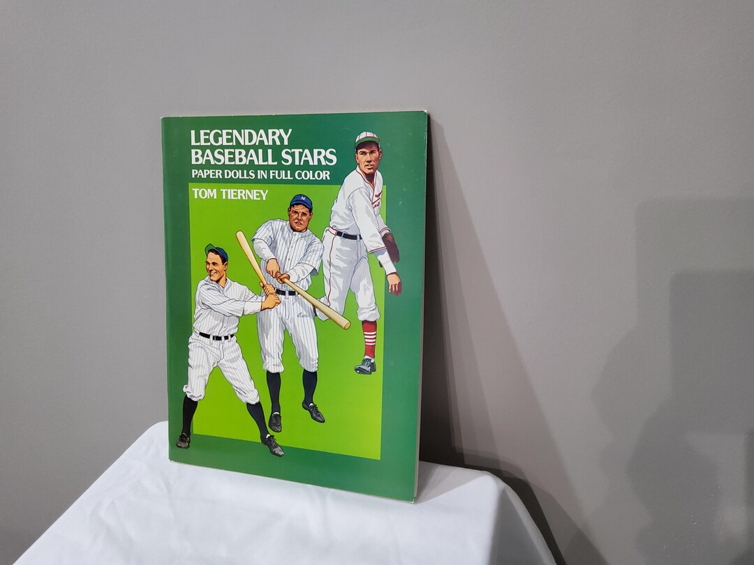 1985 Legenday Baseball Stars Paper Dolls in Full Color - Etsy