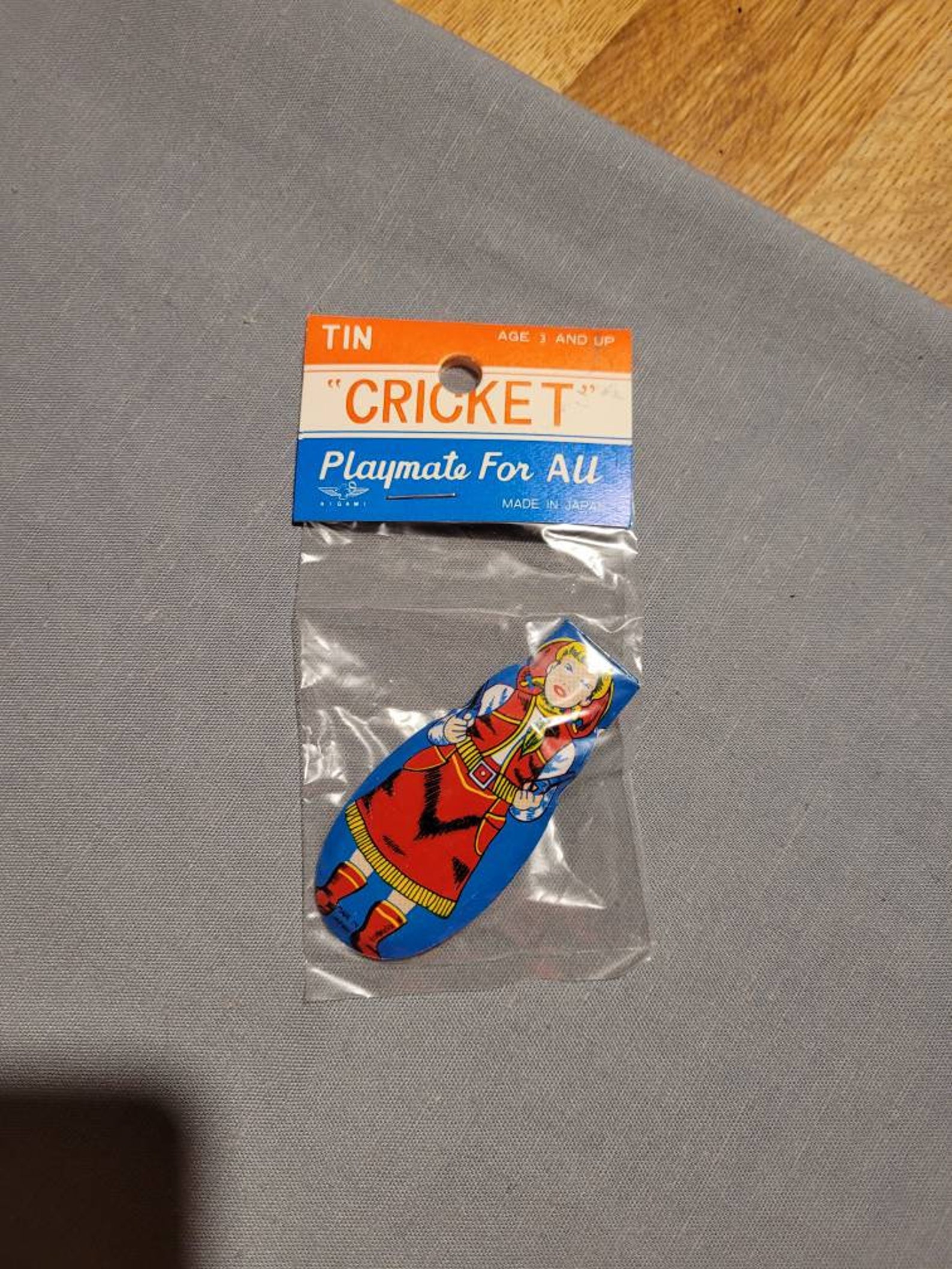 1960s Vintage Tin cricket Playmate for All Clickers, Set of Three - Etsy