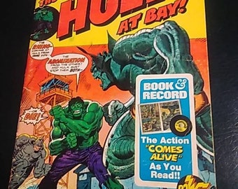 The Incredible Hulk at Bay Book and Record Set - Etsy