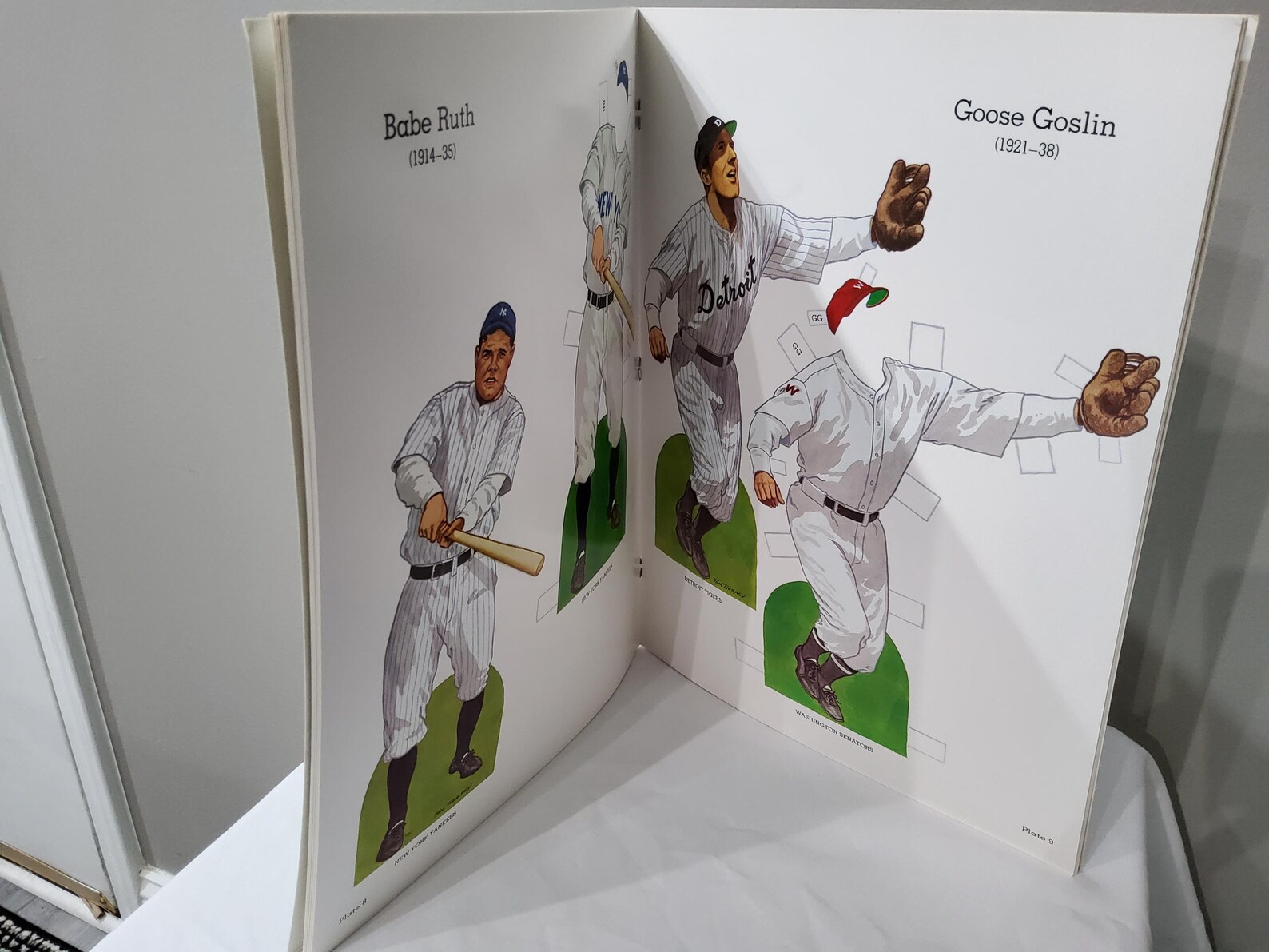 1985 Legenday Baseball Stars Paper Dolls in Full Color - Etsy