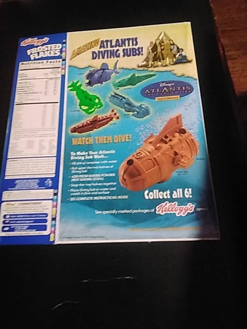 Kelloggs Frosted Flakes Empty Box - Etsy