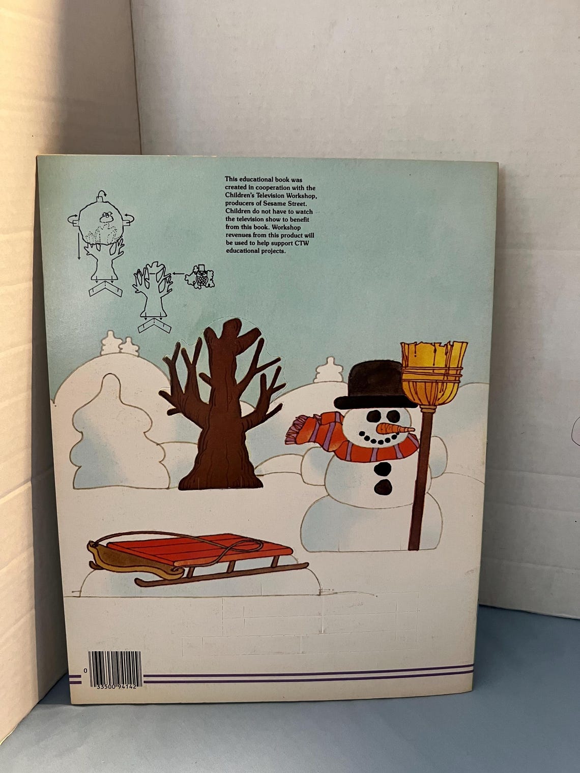 1984 CTW Sesame Street Paper Doll Seasons - Etsy
