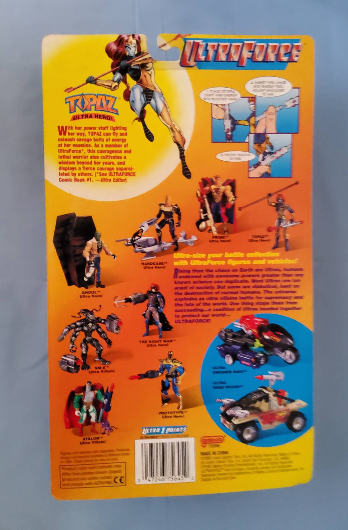 Ultraforce Topaz Ultra Hero Action Figure - Etsy