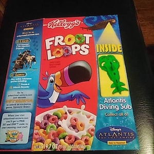 Kelloggs Froot Loops Empty Box - Etsy