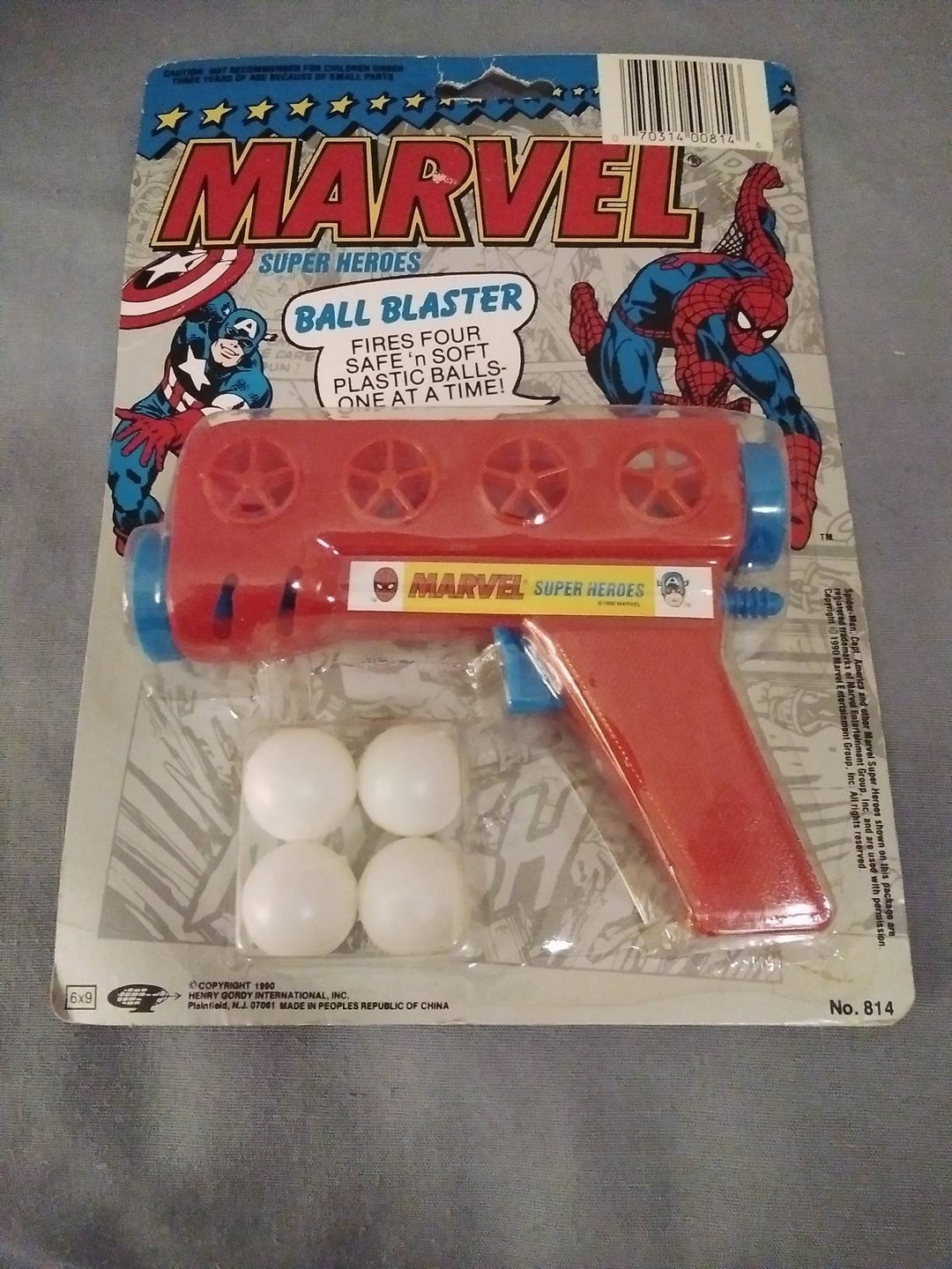 Super Heroes Ball Blaster - Etsy
