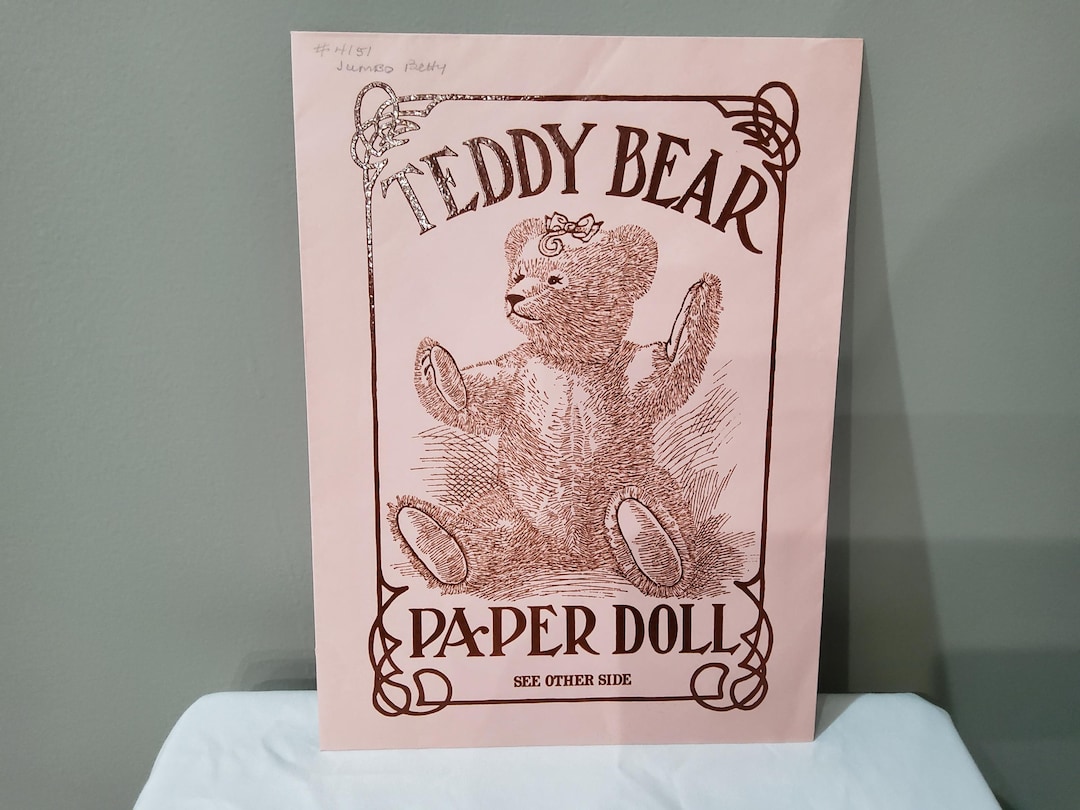 1995 Jumbo Teddy Bear's Girl Friend. Betty Bear Doll and Costume Set. 5 ...