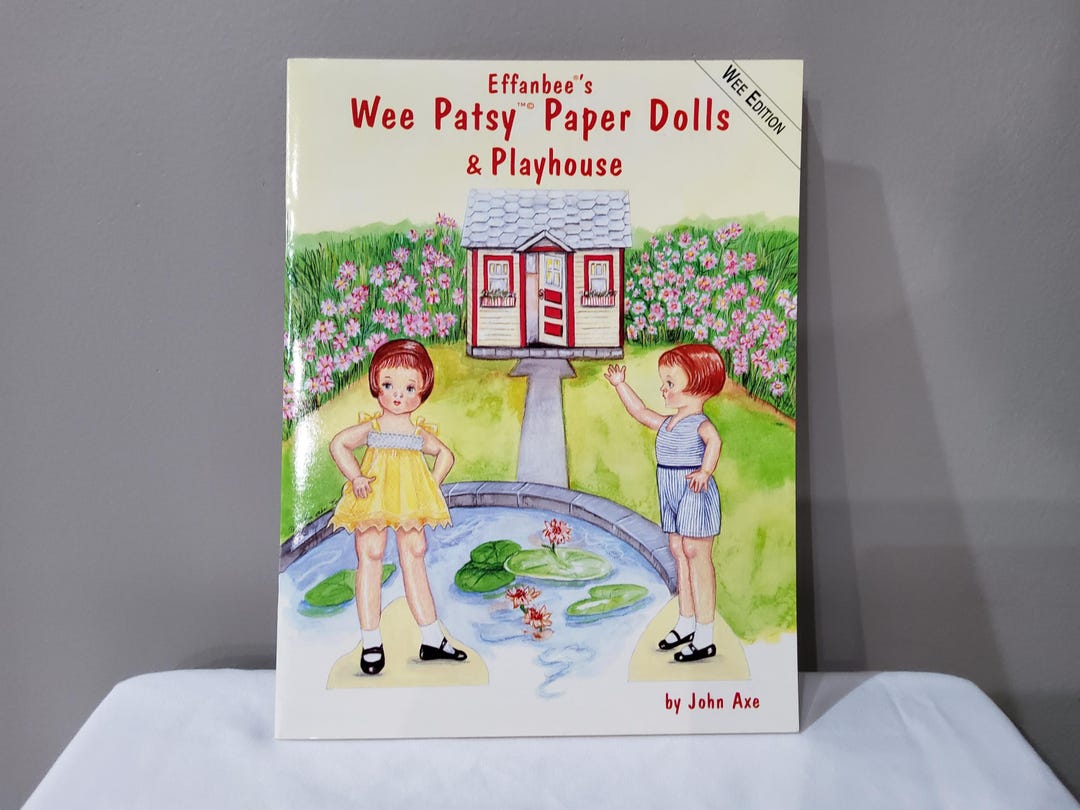 1995 Effanbee's Wee Patsy Paper Dolls and Playhouse. - Etsy