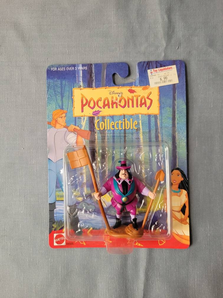 Disney's Pocahontas Collectible John Ratcliffe Action Figure - Etsy