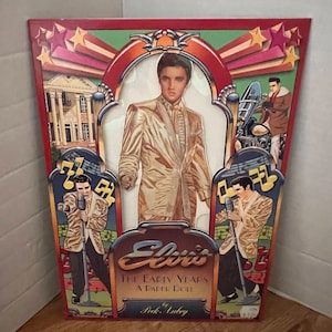 1996 Elvis-the Early Years-a Paper Doll - Etsy