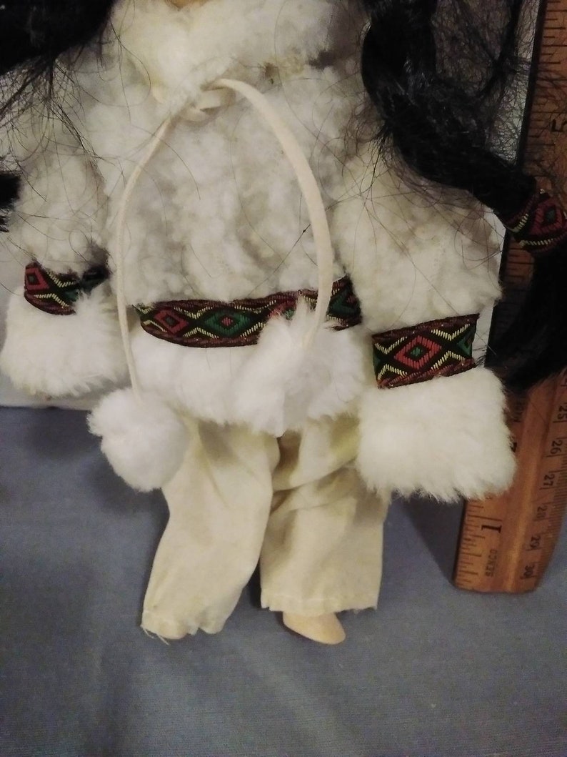 Porcelain Eskimo Doll - Etsy