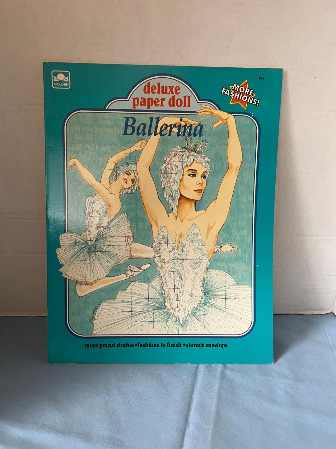 1991 Ballerina Deluxe Paper Doll - Etsy