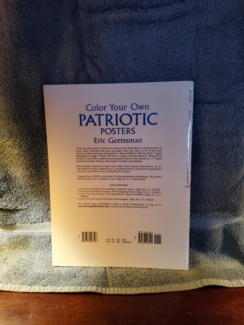 2003 Color Your Own Patriotic Posters - Etsy
