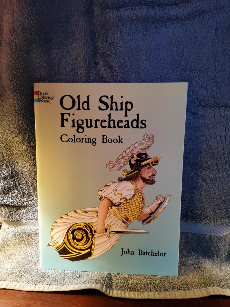 2002 Old Ship Figureheads Coloring Book - Etsy