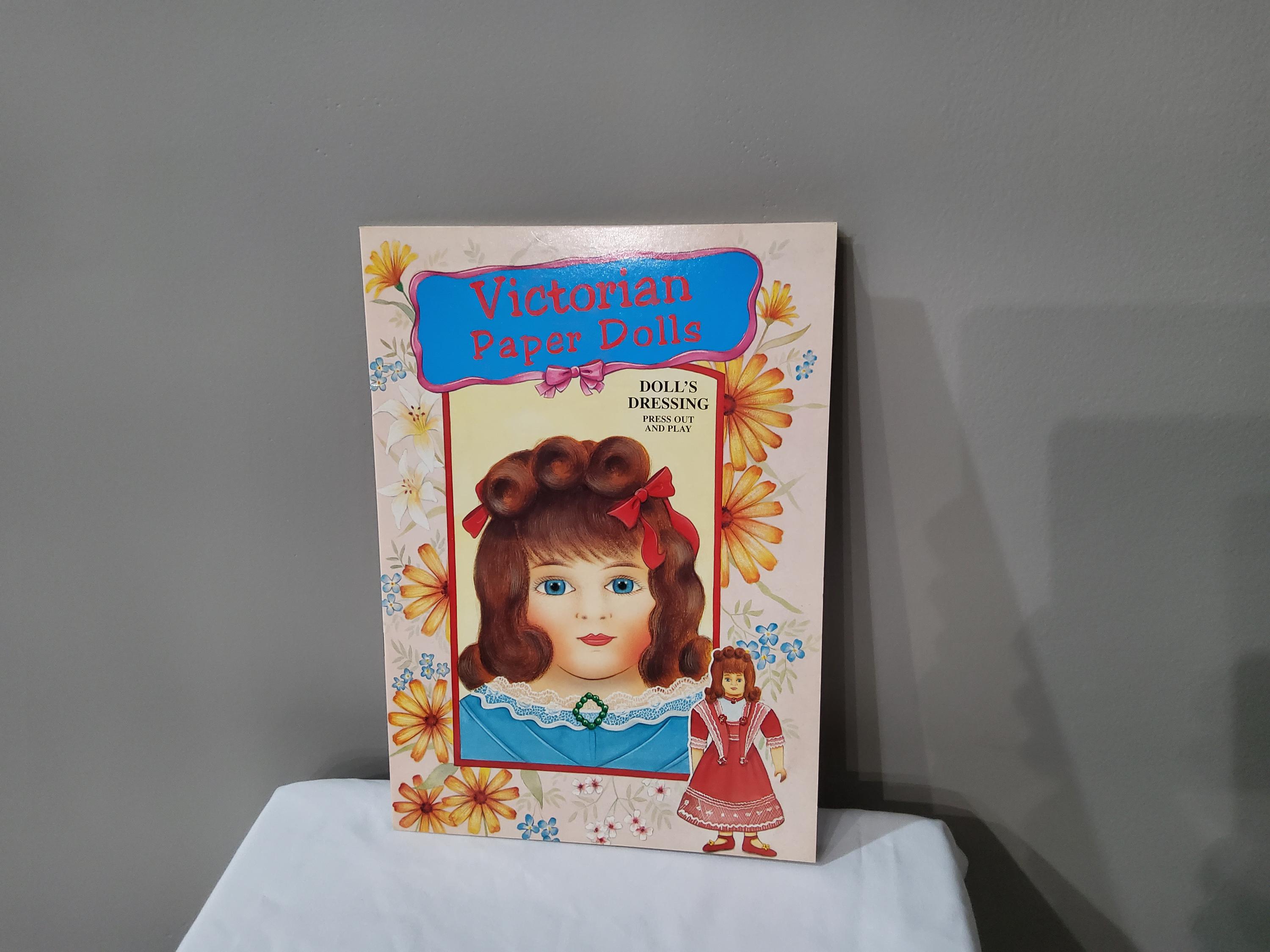 1990s Victorian Paper Dolls - Etsy