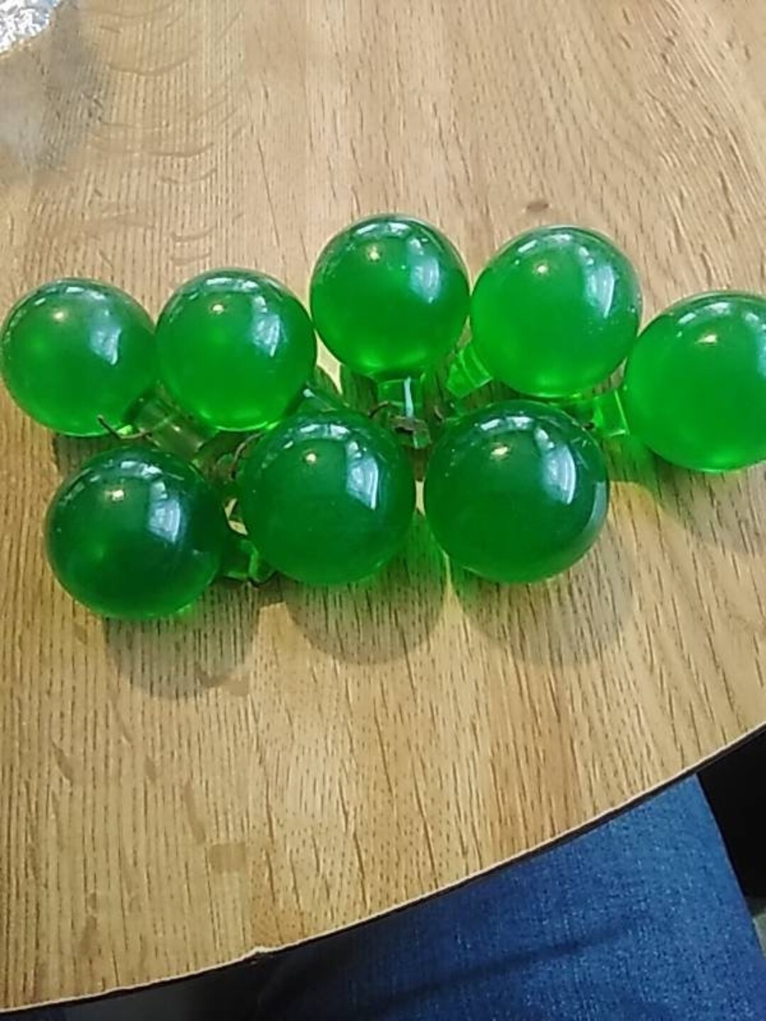 Large Lucite Glass Grapes - Etsy