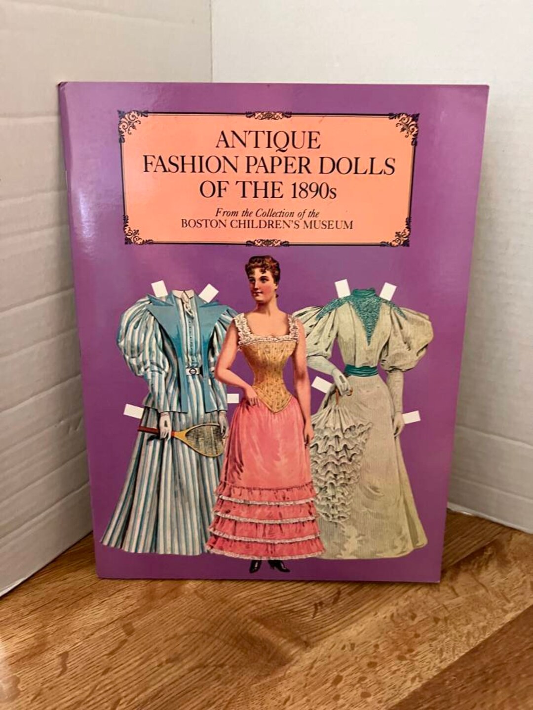 1984 Antique Fashion Paper Dolls of the 1890s - Etsy