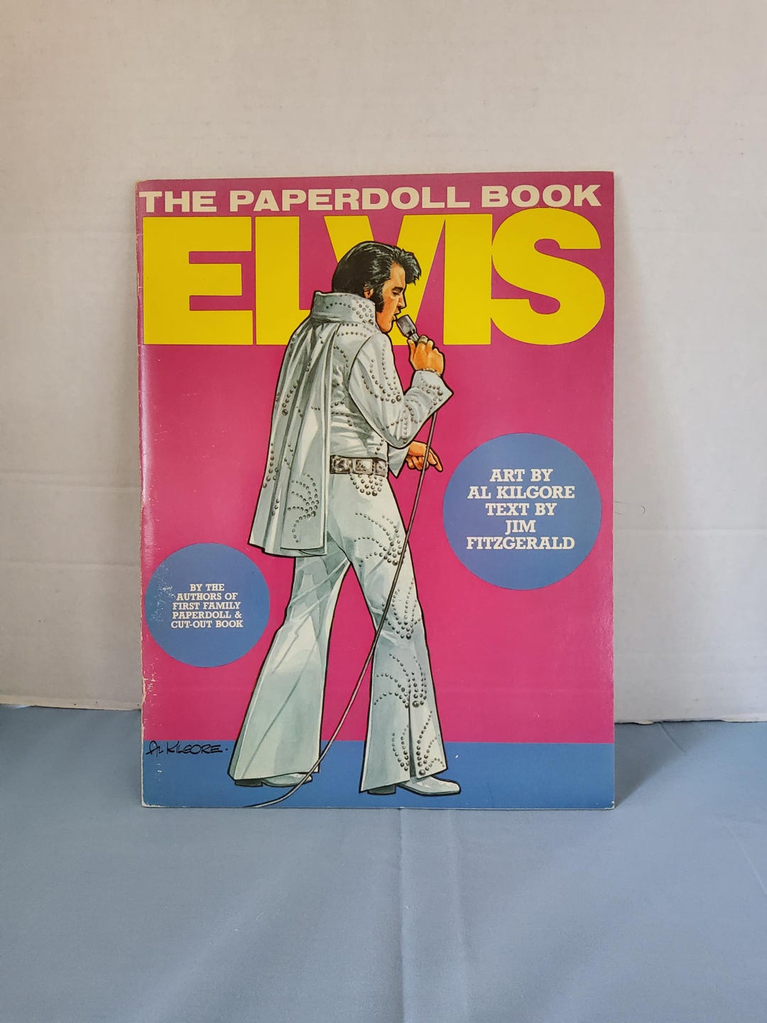 1982 the ELVIS Paper Doll Book - Etsy