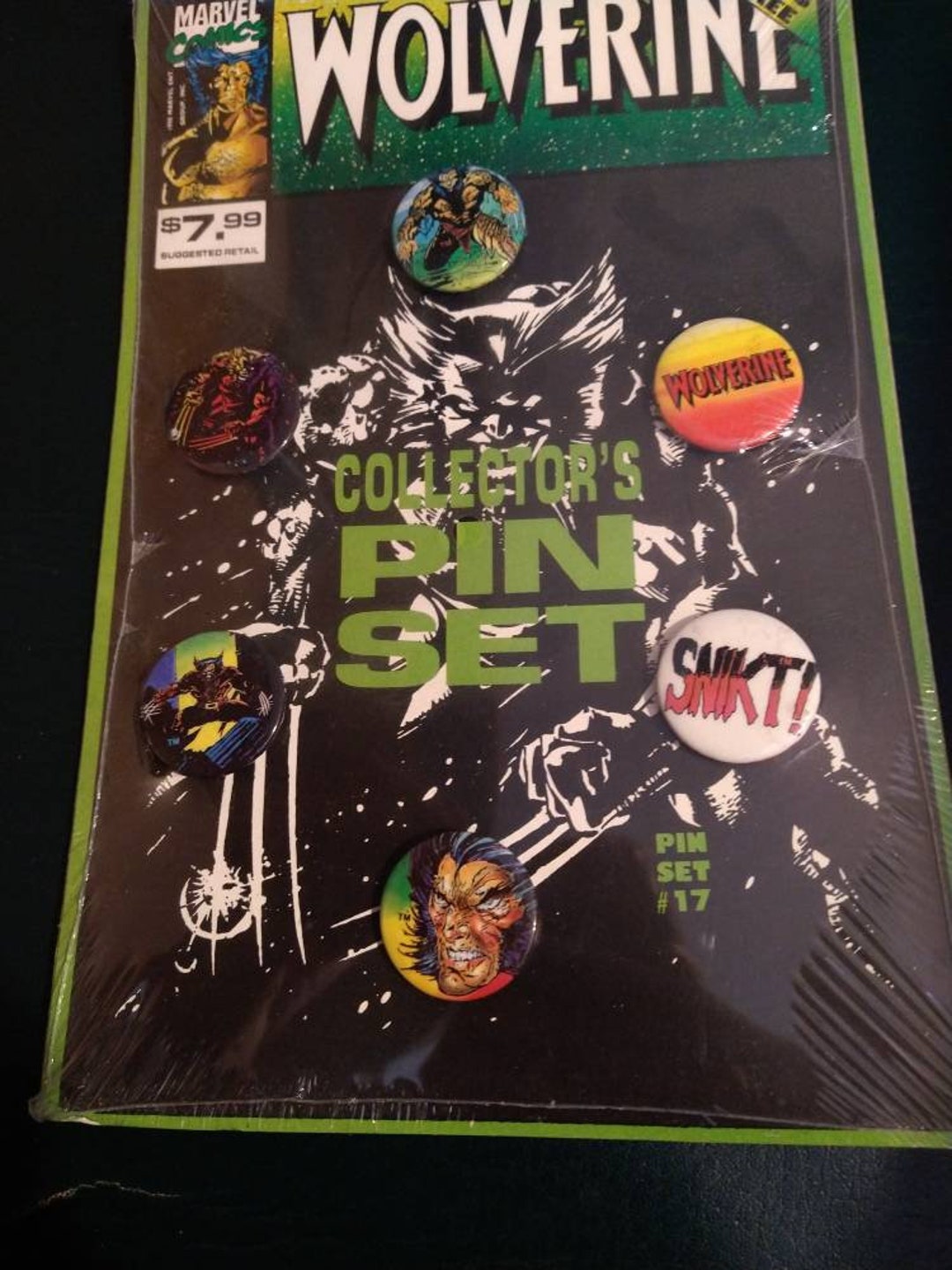 Marvel Wolverine Pin Set - Etsy