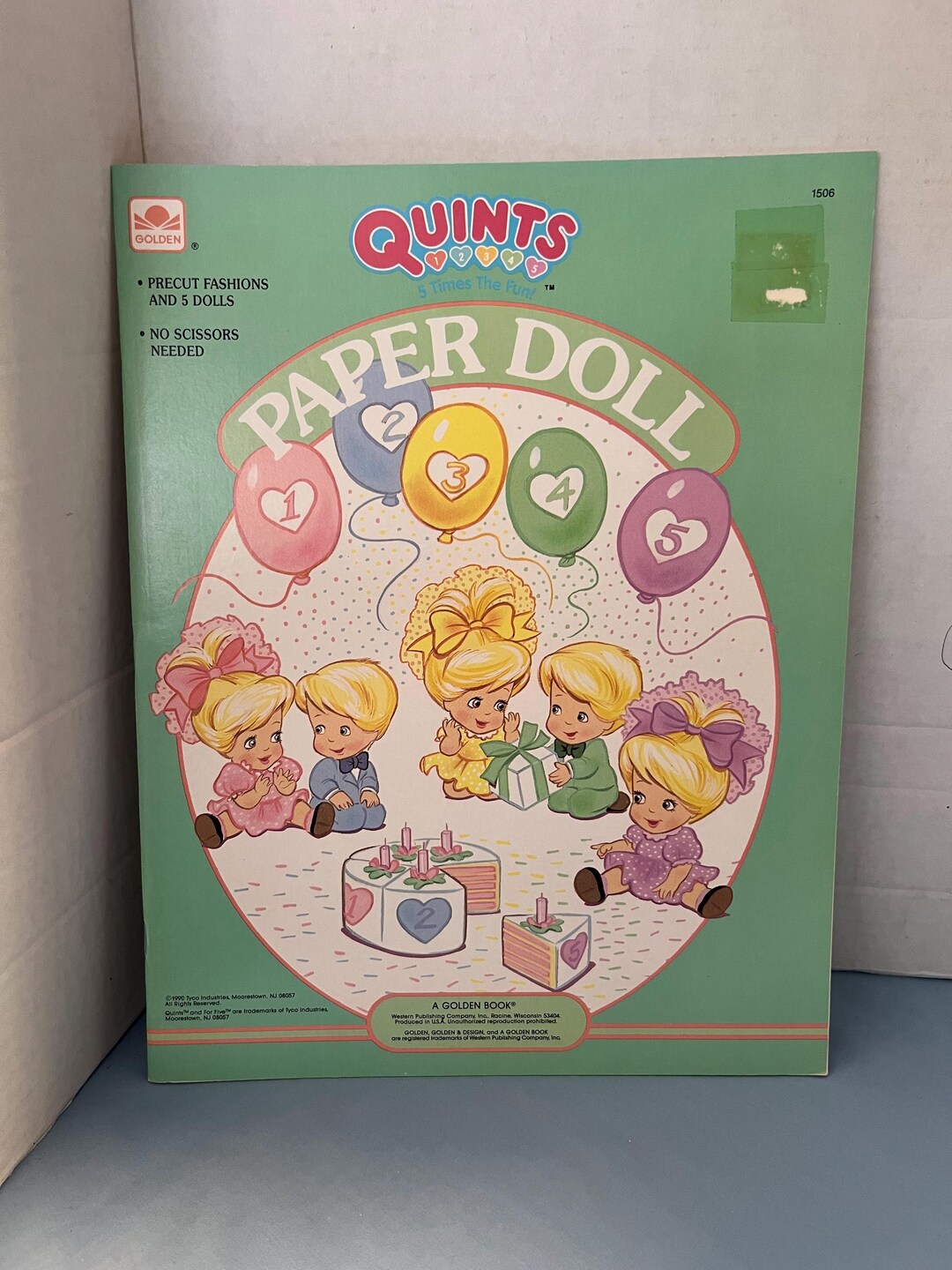 1990 Quints - 5 Times the Fun Paper Doll - Etsy