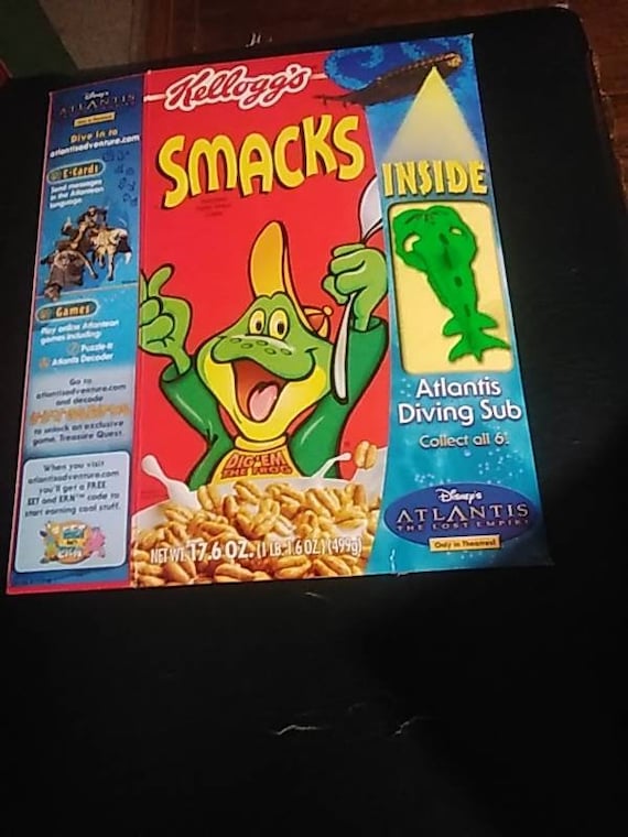 Smacks Cereal Box