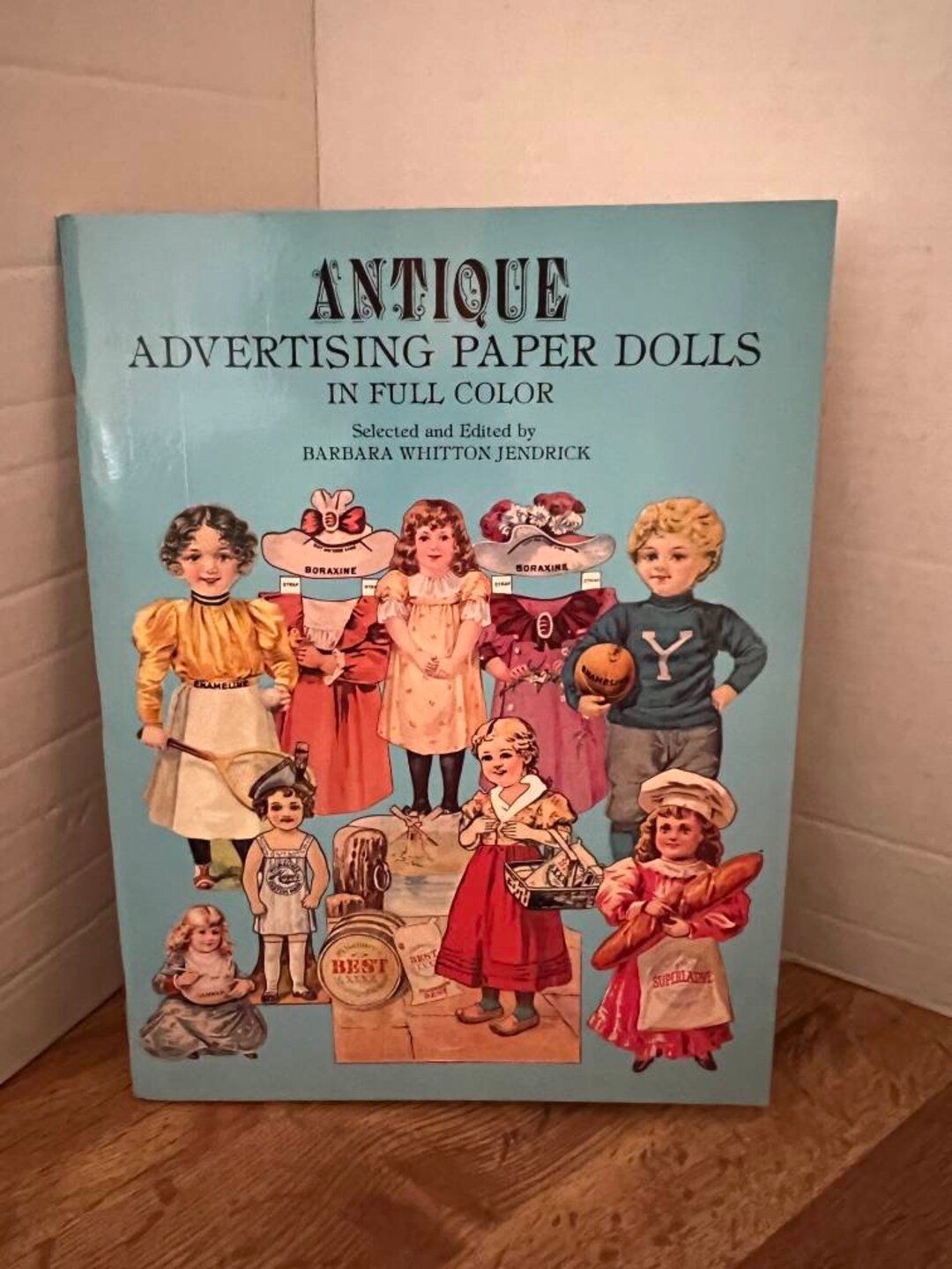 1981 Antique Advertising Paper Dolls in Full Color - Etsy